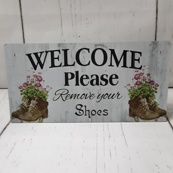 Ahomestyle | Wall Decor | Mini Home Decor Rustic Hanging Sign Welcome ...